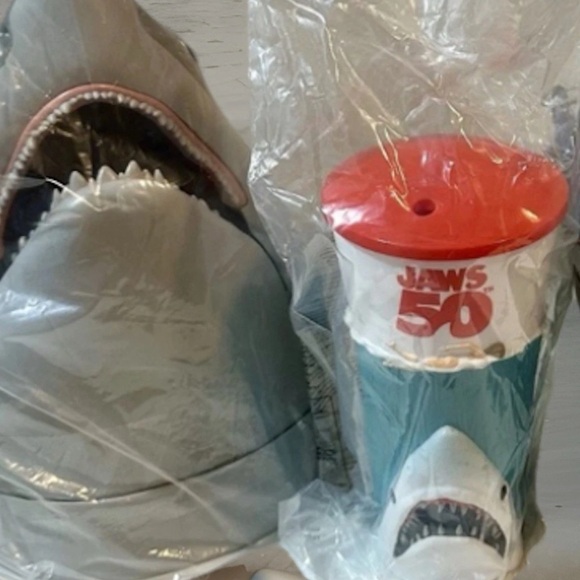AMC | Party Supplies | New Amc Jaws 5th Anniversary Popcorn Figural ...